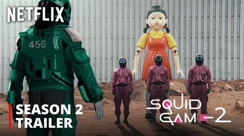 Squid Game Season 2 FIRST LOOK TRAILER Netflix YouTube