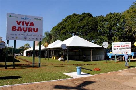 Viva Bauru 117 Anos Parque Vitória Régia pronto para as festividades
