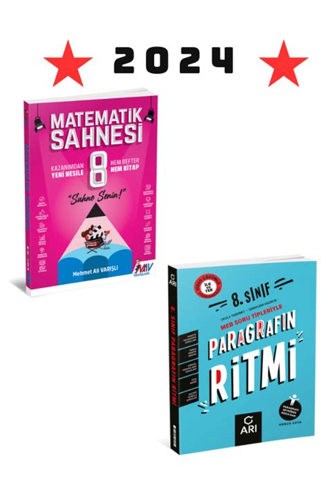 ARI 2024 8 SINIF MATEMATİK MAV MATEMATİK SAHNESİ ARI PARAGRAFIN RİTMİ