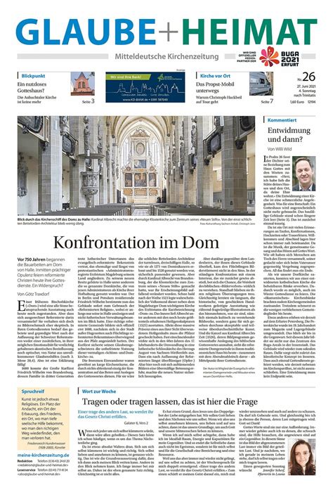 Freitag Vor Eins Unsere Seite 1 Kannste Vergessen
