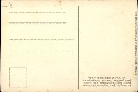 Lied Ansichtskarte Postkarte G Nther Anton Erzgeberch Wie Bist Du