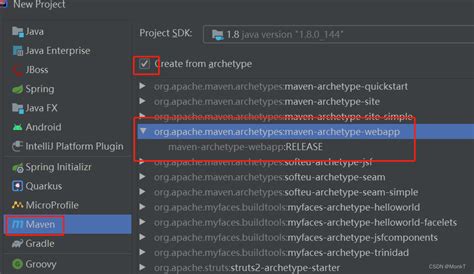 intellij idea 新建 创建maven web项目project intellij社区版创建maven项目 csdn博客