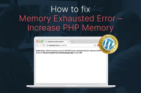 SOLVED How To Fix The WordPress Memory Exhausted Error Increase