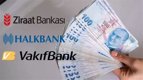 Ziraat Bankası Halkbank ve Vakıfbank tan promosyon güncellemesi 20