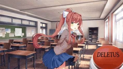 Monika Just Monika Just Ddlc Discover Share Gifs Artofit