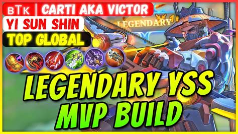 YSS MVP Build Victor Legendary Play Top Global Yi Sun Shin ʙTᴋ