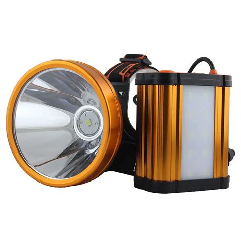 Farol de energia usb recarregável cintura pendurado cabeça montado