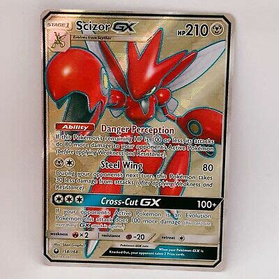 Scizor Gx Sm Celestial Storm Full Art Nm Values Mavin