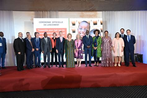 LA Première Dame Madame Dominique Ouattara a procédé au lancement du