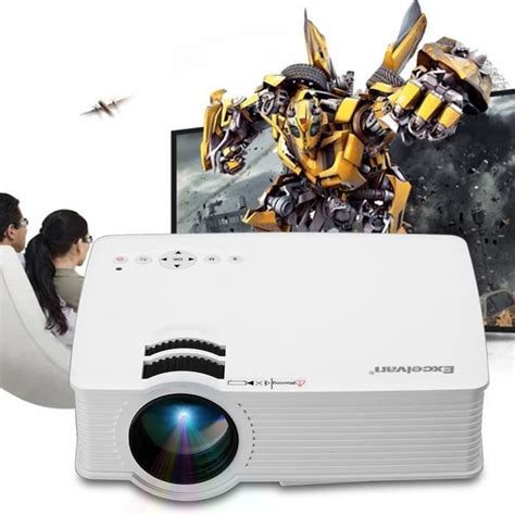Excelvan Ehd Mini Projecteur Led X Pixels Lumens Home