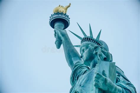 The Statue Of Liberty In The United States Stock Photo Image Of