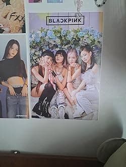 R Enterprise Blackpink Poster Group Photo Rose Lisa Jisoo Jennie Kpop
