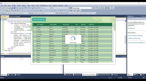 VB Net Import Data From Excel With Loading Record Status Step By Step