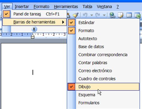 Office 2003 Mostrar Y Ocultar Barras De Herramientas