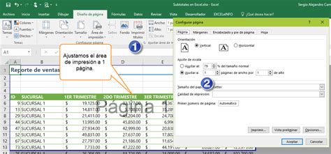 Como Imprimir Un Documento Excel En Una Sola Hoja Guardar Documento
