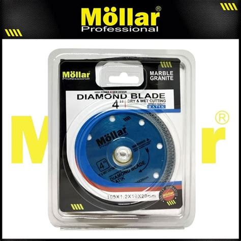 Jual MOLLAR Diamond Wheel Turbo Batik Biru Mata Pisau Potong Keramik