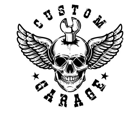 Skull Mechanic Svg Png Skull Svg Wrenches Svg Tools Svg Repair Svg