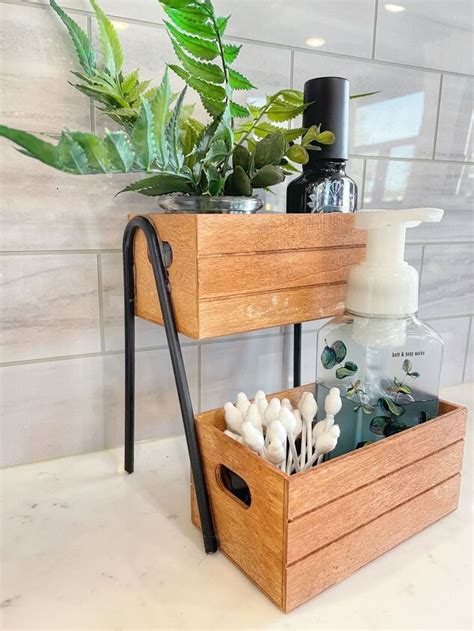 Dollar Tree Bathroom Organizer In 2022 Dollar Tree Bathroom