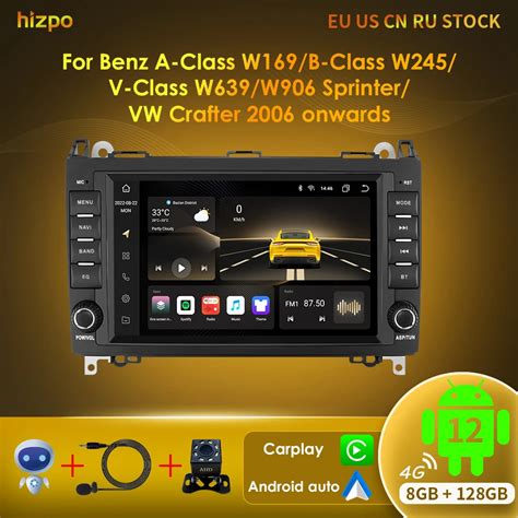 Hizpo Radio Con Gps Para Coche Radio Con Android Pulgadas Ocho N