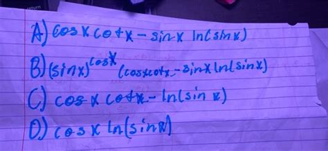 solved use logarithmic differentiation to find the