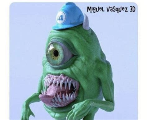 Angry Mike Wazowski Meme