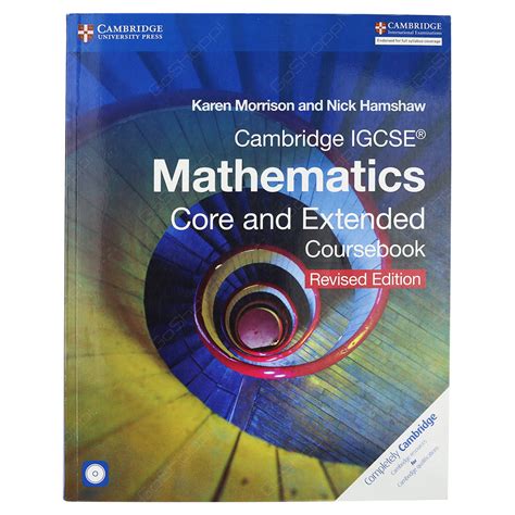 cambridge igcse mathematics core and extended coursebook revised edition with cd buy online