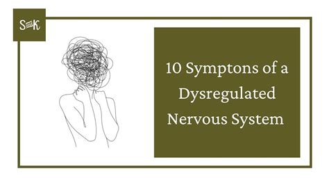 10 Symptoms Of A Dysregulated Nervous YouTube