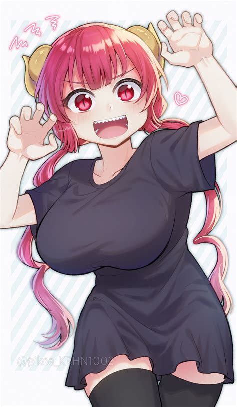 Ilulu Kobayashi San Chi No Maidragon Drawn By Pikoa Danbooru