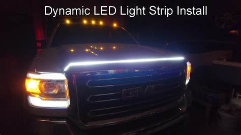 How To Install Under Hood LED Start Scan Light Strip YouTube