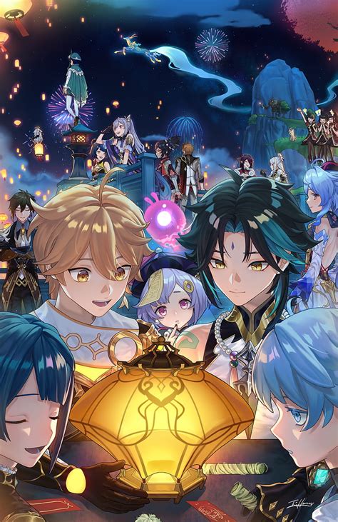 Aether Xiao Zhongli Genshin Impact HD Wallpaper Peakpx