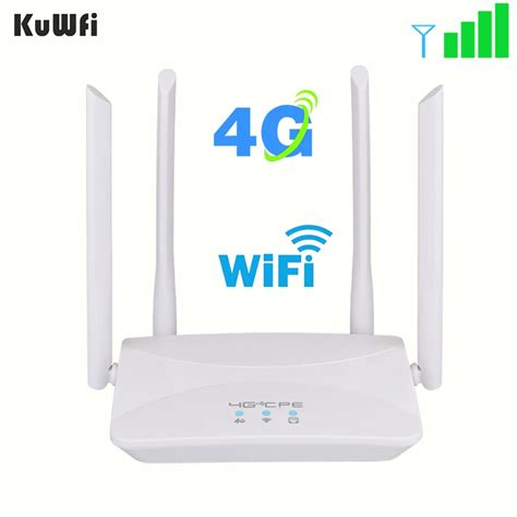 Kuwfi Enrutador Inal Mbrico G Lte Cpe Router Dom Stico De Mbps G