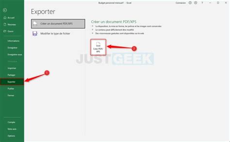 Comment Convertir Un Fichier Excel Xls Ou Xlsx En Pdf