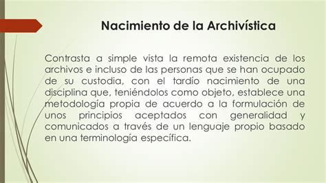 ANTECEDENTES HISTORICOS DE LA ARCHIVISTICA HISTORIA Es Muy Probable