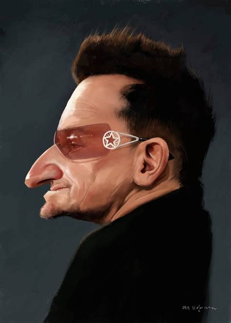 Olle Magnusson Bono Caricaturas De Famosos Personajes Famosos