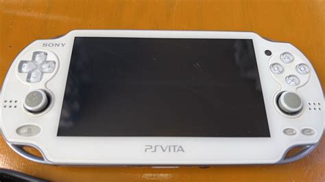 Sony Ps Vita Pch Ab White Oled G Wi Fi Model With Charger