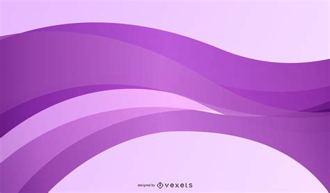 Fondo Abstracto Púrpura Curvas Sedosas Descargar Vector