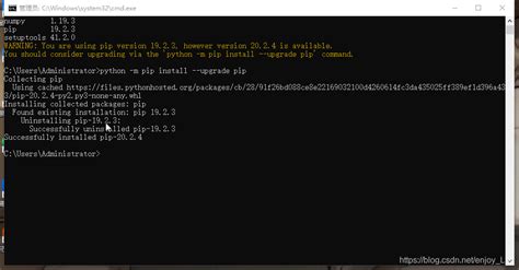 python中matplotlib库和numpy的安装 如何安装numpy和matplotlib 库 csdn博客