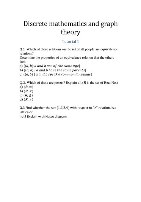 discrete math relations