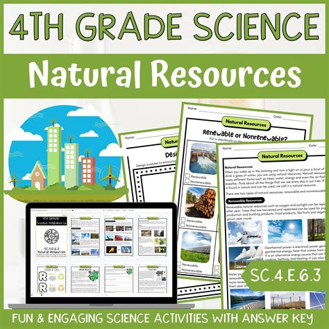Natural Resources Activity Answer Key Th Grade Earth Space Science