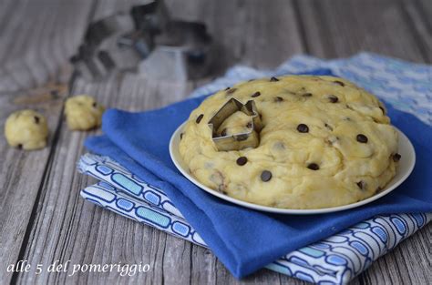 Frolla Allo Yogurt Con Gocce Di Cioccolato Alle 5 Del Pomeriggio