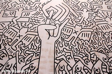 Le Centquatre Paris Keith Haring Le Mariage Du Ciel Et De LEnfer