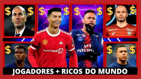 OS 20 JOGADORES DE FUTEBOL MAIS RICOS DO MUNDO EM 2022 Em 2022