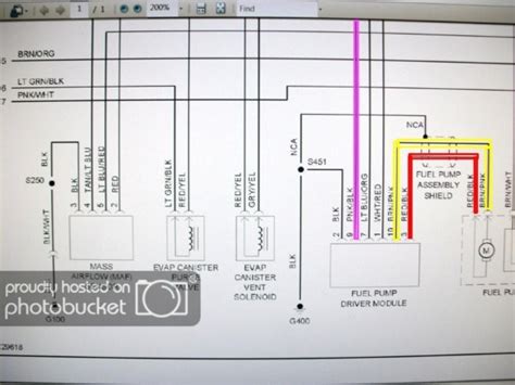 Ford Mustang Fuel System Diagram