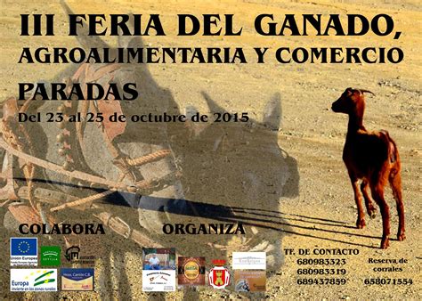 PROGRAMA DEFINITIVO DE ACTIVIDADES DE LA III FERIA DEL GANADO