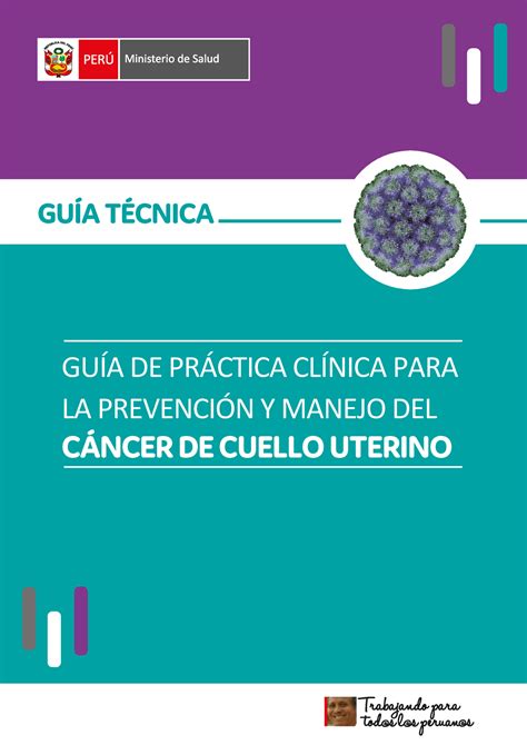 GUIA Tecnica DE Cancer DE Cuello Uterino GUÍA TÉCNICA GUÍA DE