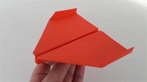 Como Hacer El Avion De Papel Que Mejor Vuela Youtube