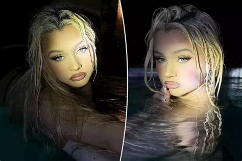 Alabama Barker 17 Appears To Pose Topless After Clapping Back At