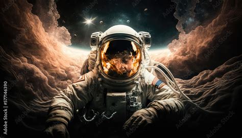 Astronaut In Space An Awe Inspiring And Breathtaking Wallpaper