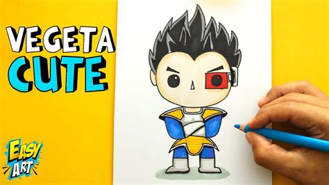Dibujos Cute Como Dibujar A Vegeta Color How To Draw Vegeta