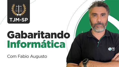 Concurso TJM SP 2023 Questões Comentadas de Informática YouTube
